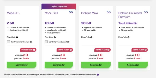 5G Proximus dans les abonnements de Proximus (et en pack Flex)