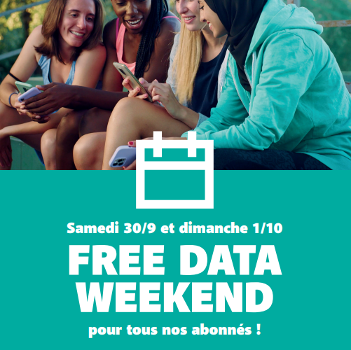 Données à volonté ce week-end chez BASE - BeMobile