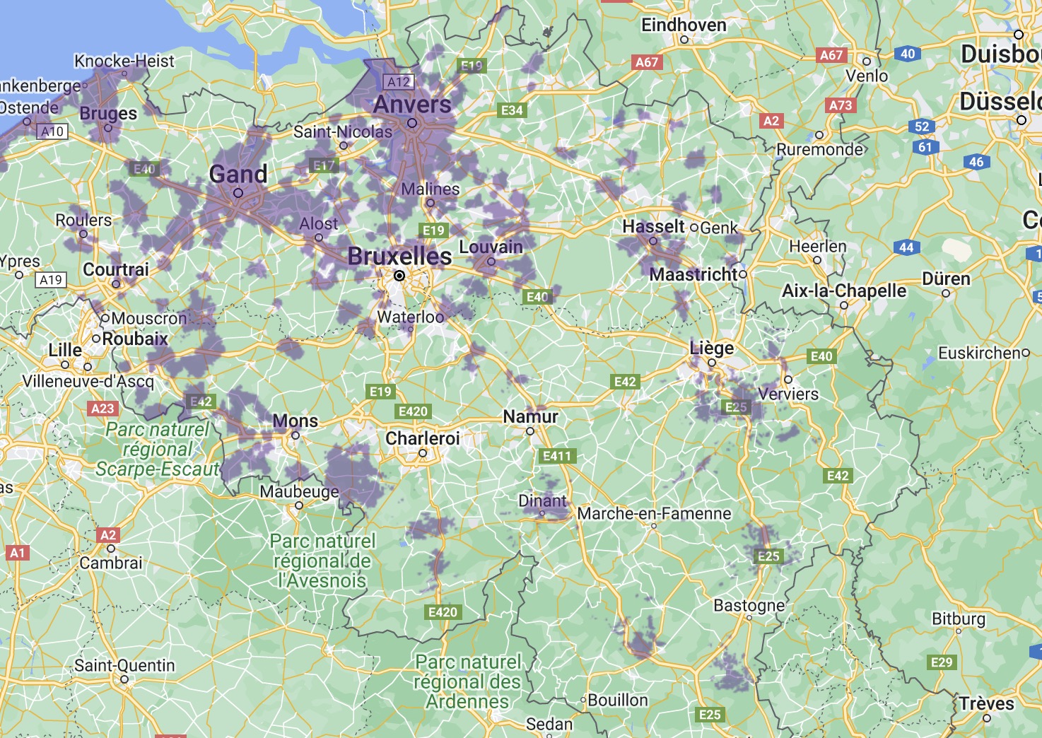Proximus accélère sur la 5G, mais court derrière BASE
