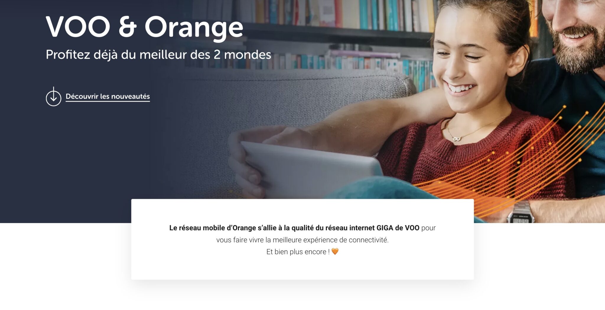 Voici pourquoi les abonnés VOOmobile voient désormais Orange B